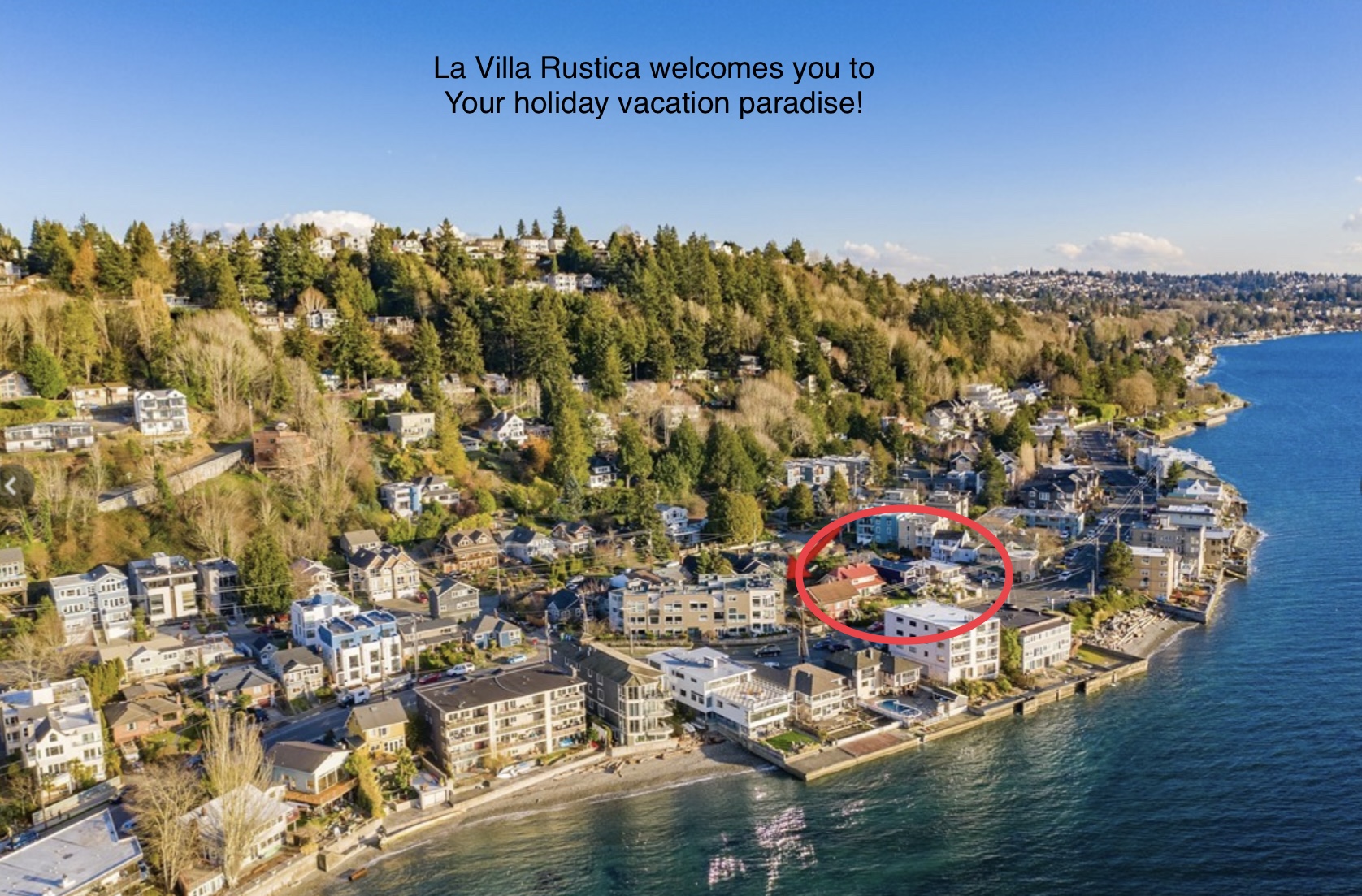 Seattle Waterfront Beach Villa